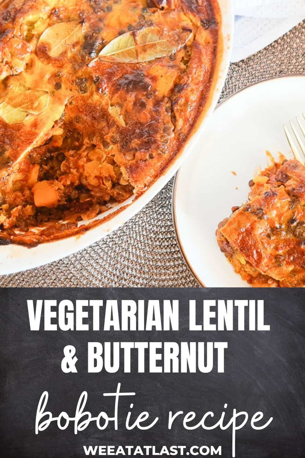 Vegetarian Lentil Bobotie - We Eat At Last