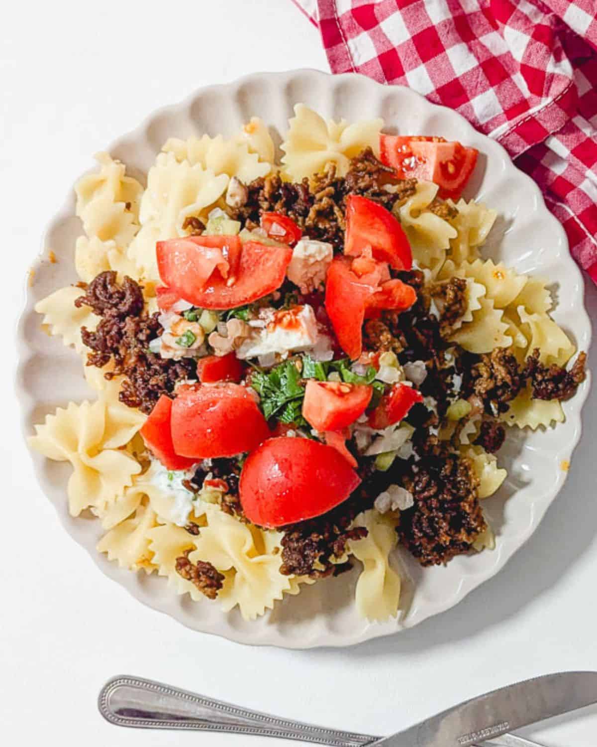 Turkish Pasta with Yogurt - We Eat At Last